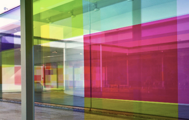 Verre feuilleté décoratif